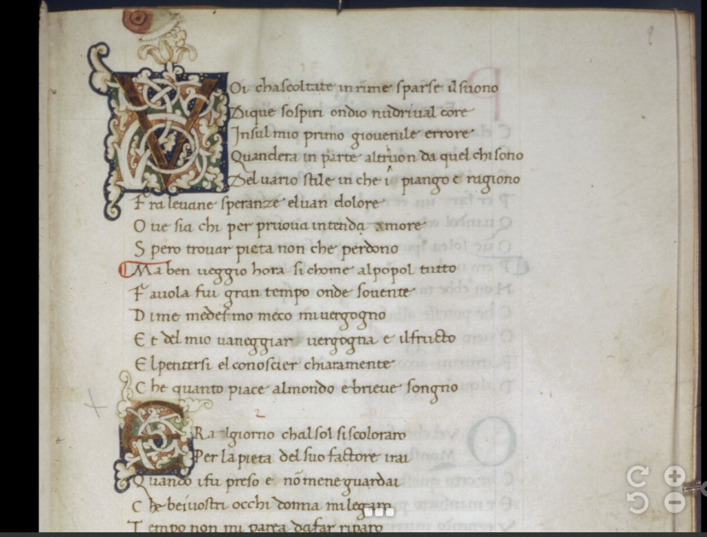 Italian Manuscript Letters – Dan Williford
