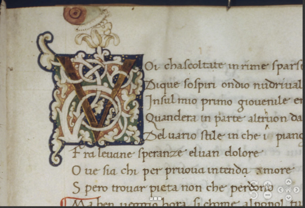 Italian Manuscript Letters – Dan Williford